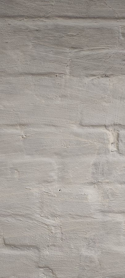 White Brick Wall with Whitewash Finish Highlighting the Textured ...