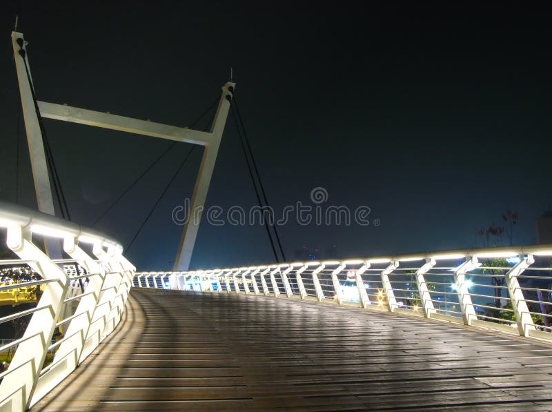 A white bridge stock photo. Image of support, travel, bridge - 9447024