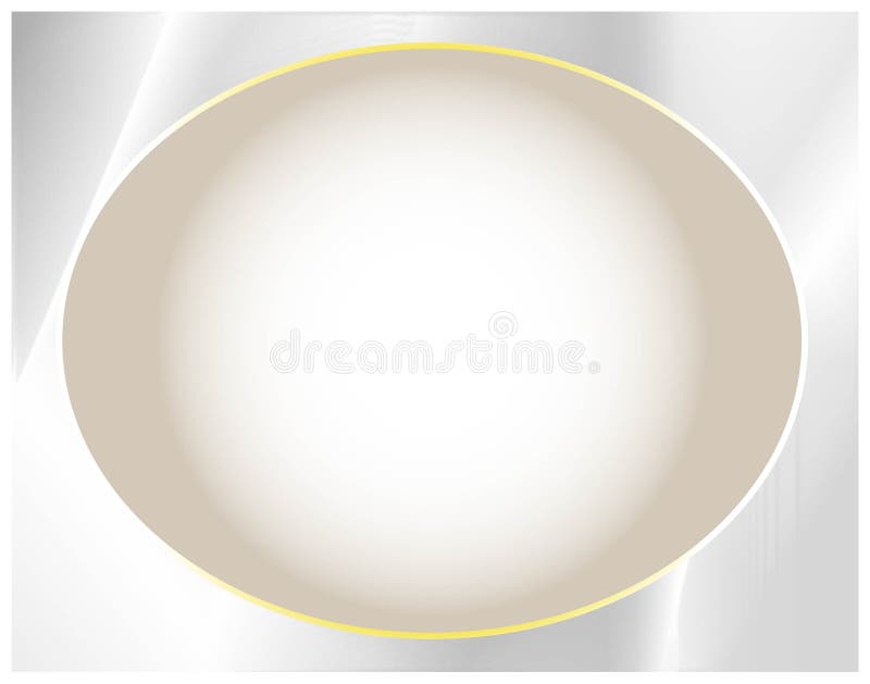 White Bright Silk Background with a White Ellipse Shape. Stock Image ...