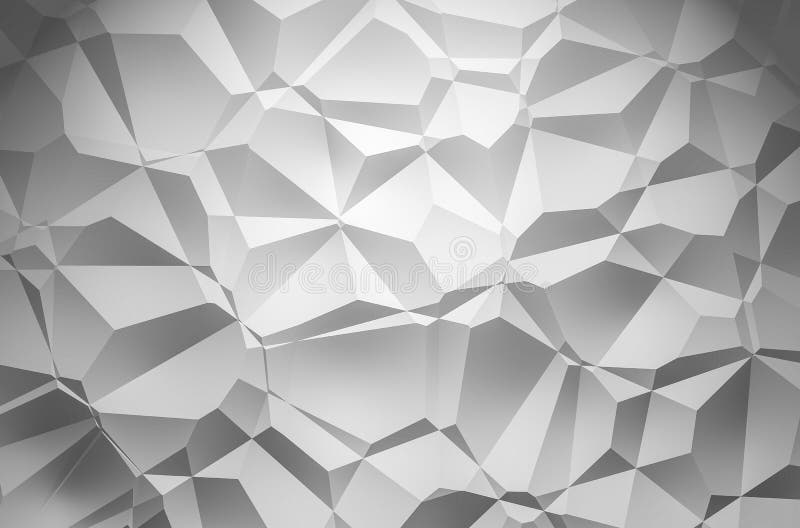 White Brilliant Triangle Pattern Background Stock Illustration ...