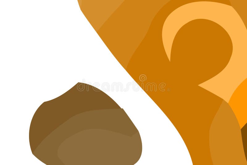 White and Brown Dynamic Background. Abstract Vector.Digital Curve ...
