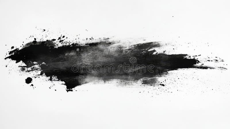 White Brush Strokes in Abstract Patterns on a White Surface Stock Image ...