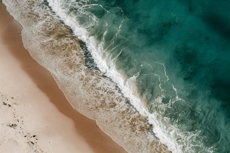 White Bubble of Sea Wave on Beach, Coastal Scenery Photo Stock ...