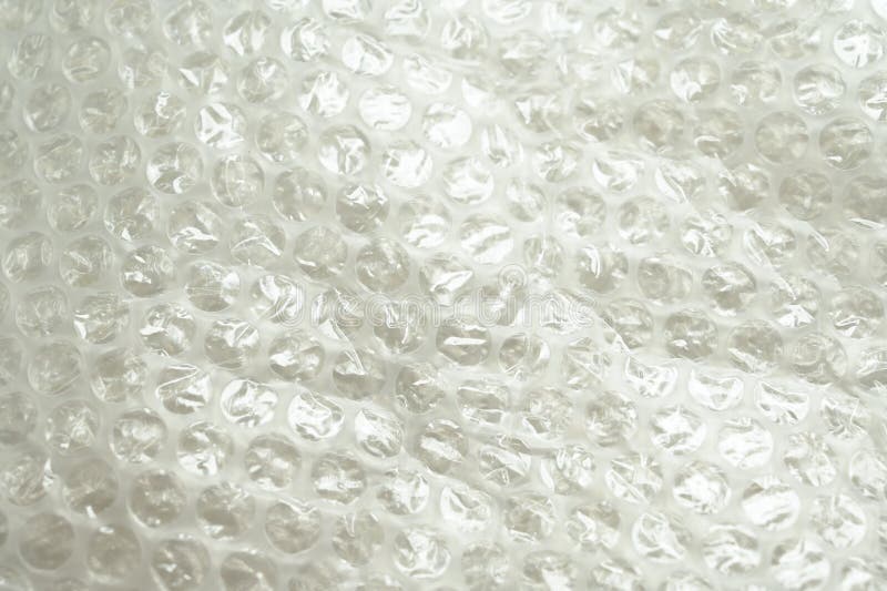 White Bubble Wrap for Protect Product Stock Image - Image of paper ...