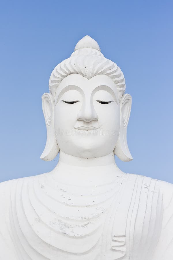 White Buddha stock image. Image of asiatic, divinity - 23297499