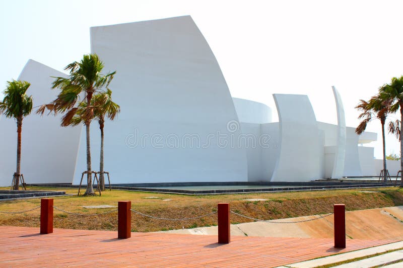 White building stock photo. Image of architecture, glass - 18990850