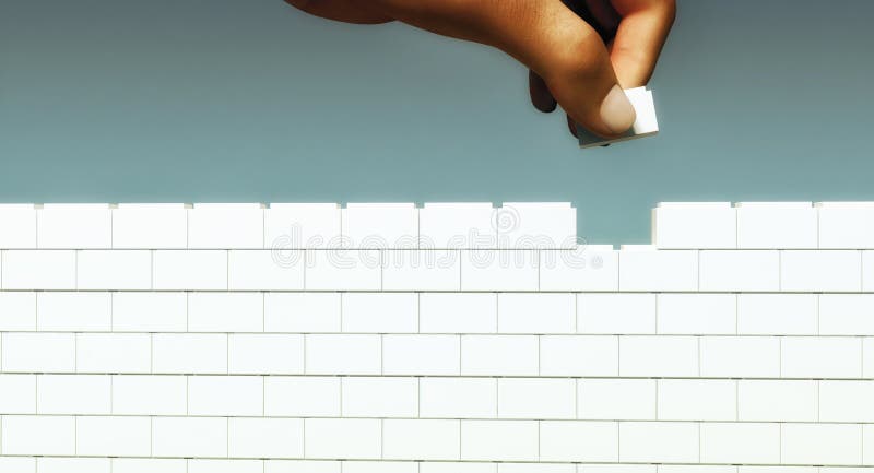 White building bricks stock illustration. Illustration of bricks ...