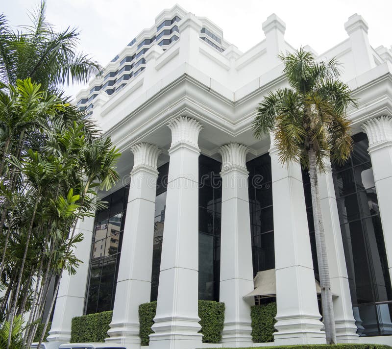 White building facade stock image. Image of construction - 28924267