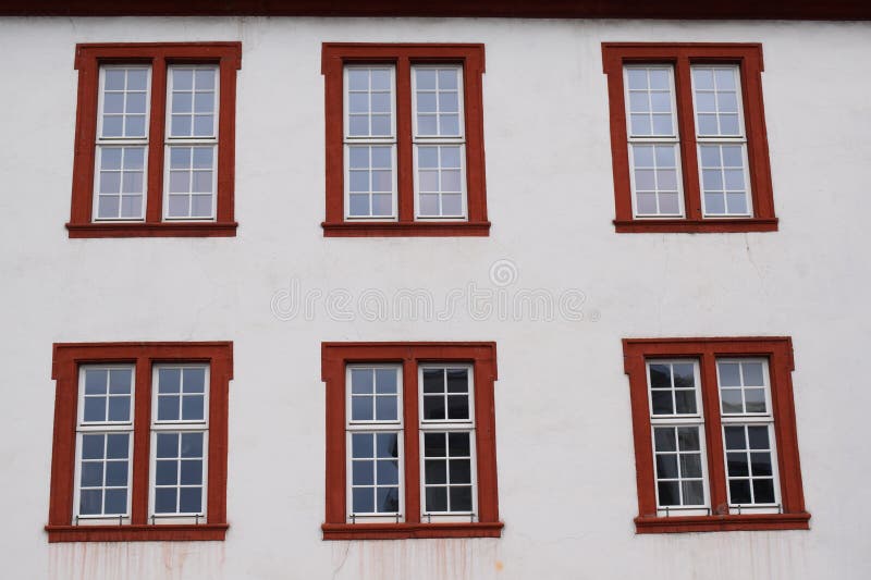 208 Red Framed Windows Contrast Stock Photos - Free & Royalty-Free ...