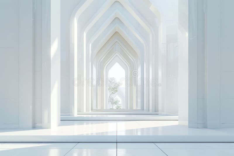 White Building with a Large White Sign in the Middle with Generative AI ...