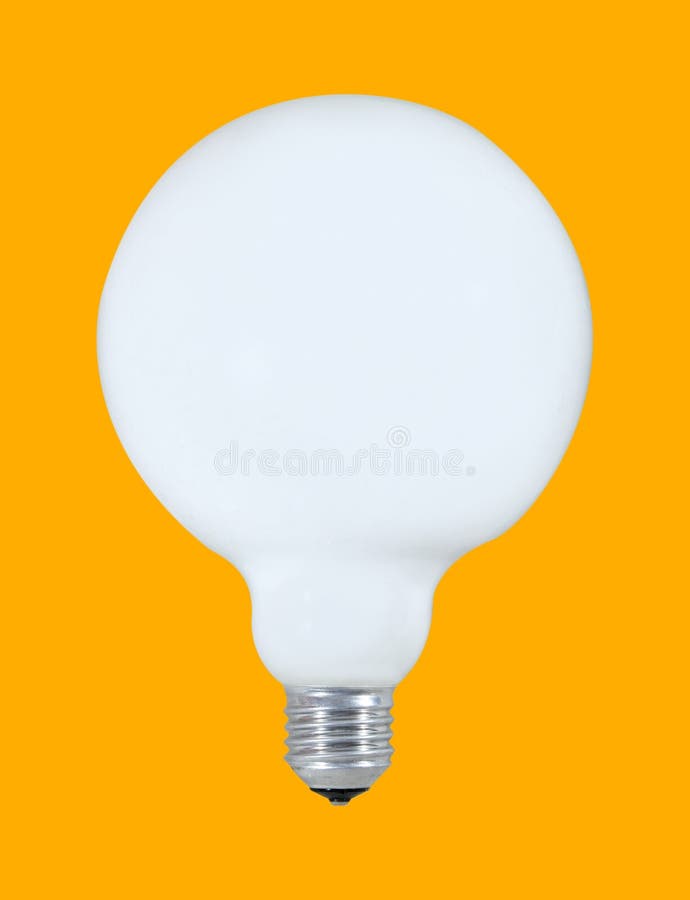 White bulb stock photo. Image of think, glowing, glass - 9107776