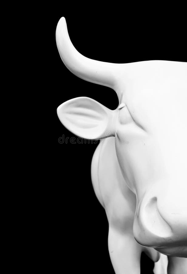 White bull stock image. Image of economy, landmark, architecture - 19197355