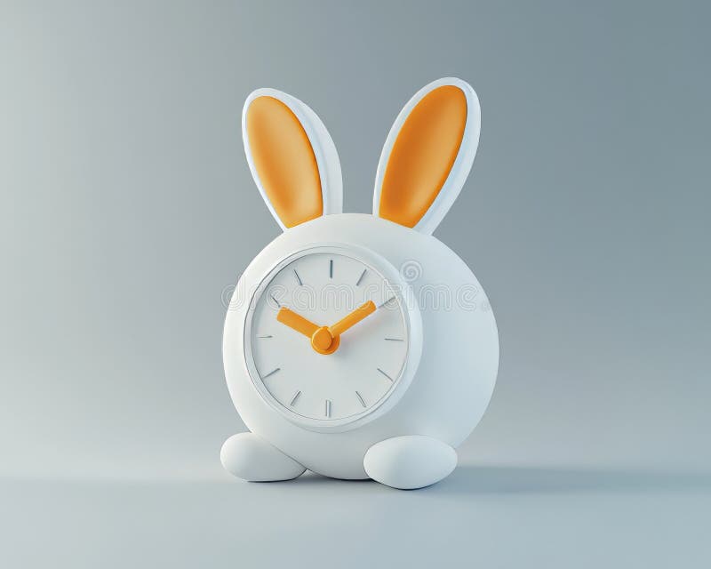 256 White Bunny Clock Stock Photos - Free & Royalty-Free Stock Photos ...