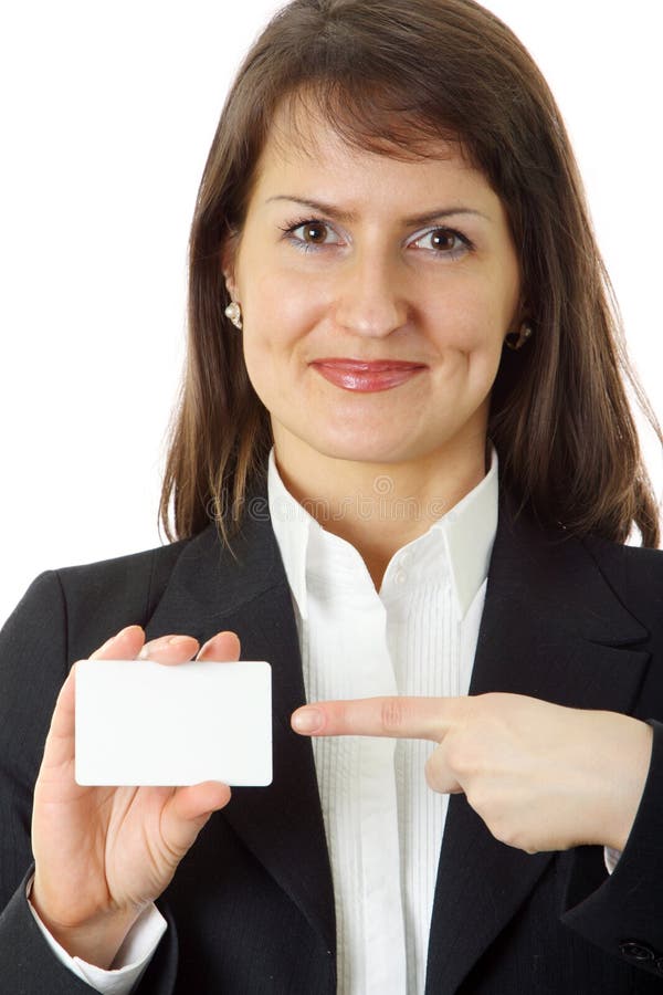 White business card stock photo. Image of negotiating - 10542884