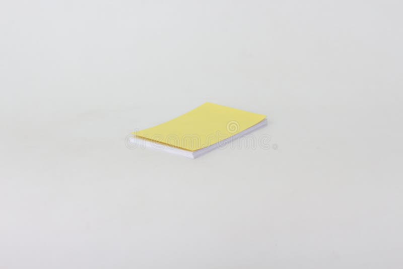 White Business Card on a White Background. Stock Photo - Image of ...