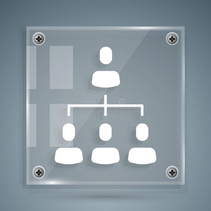 White Business Hierarchy Organogram Chart Infographics Icon Isolated on ... White Business Hierarchy Organogram Chart Infographics Icon Isolated on ...