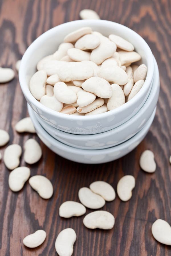 White butter beans stock image. Image of wood, closeup - 11831157