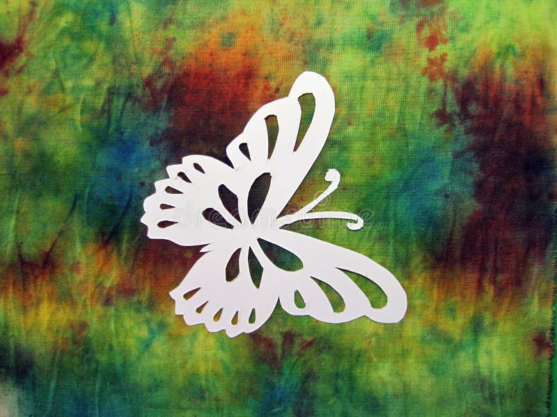 White Butterfly. Paper Cutting. Stock Image - Image of white, paper ...