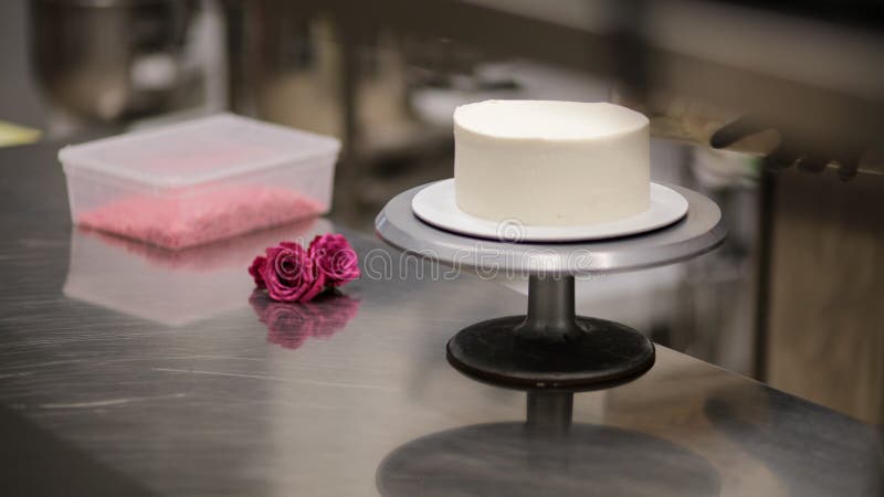 White Blank Butter Cream Frosted Cake Ready To Be Decorated by Cake ... White Blank Butter Cream Frosted Cake Ready To Be Decorated by Cake ...