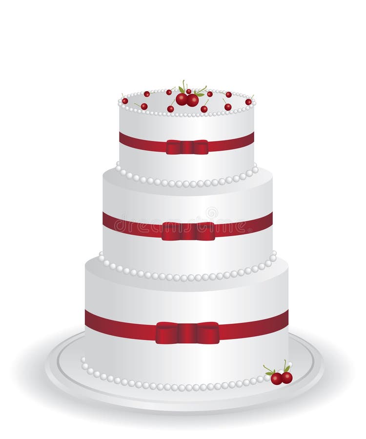 Watercolor Sweet Cake Dessert for Bakery Logo Stock Illustration ...