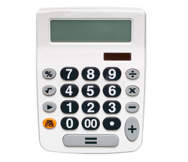 Calculator stock image. Image of plan, business, macro - 3024973