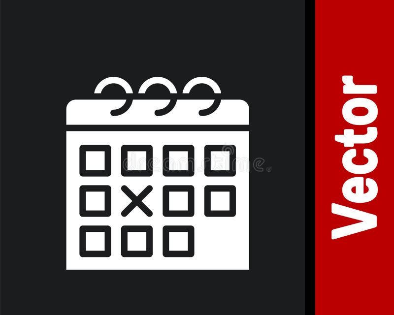 Black White Fitness Training Schedule Stock Illustrations – 161 Black ...