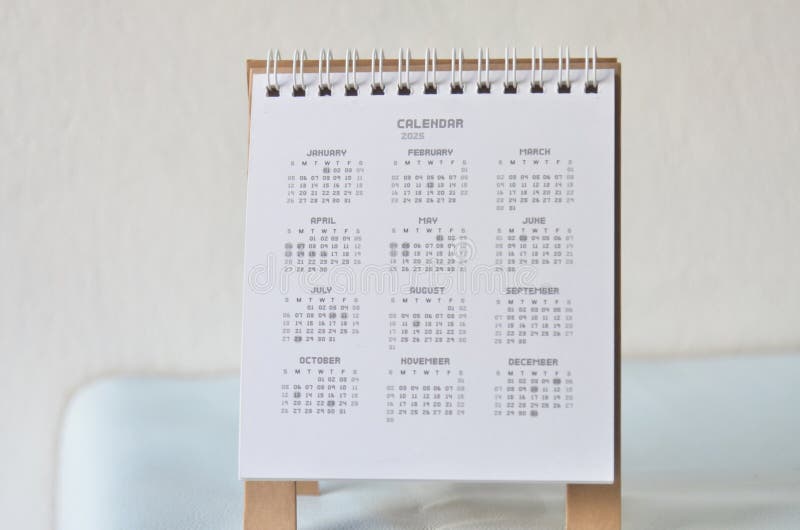 White calendar in planning stock image. Image of construction - 304199481