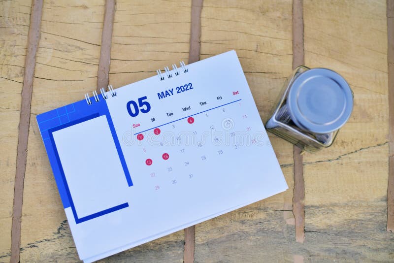 White Calendar on Wood Texture Stock Photo - Image of organizer ...