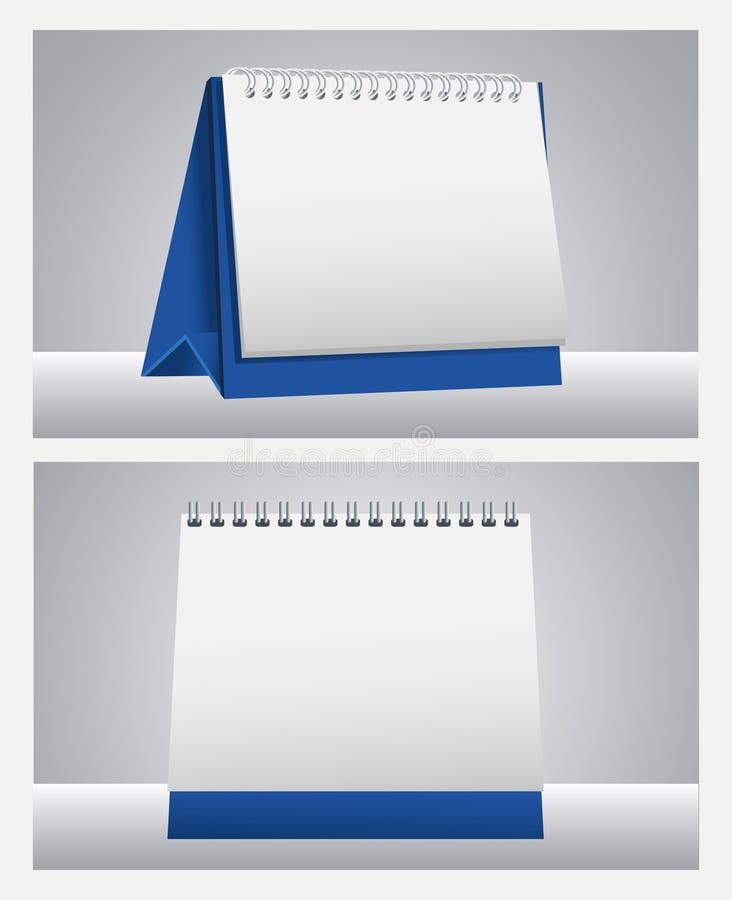 White Calendars Reminders Mockup Icons Stock Vector - Illustration of ...