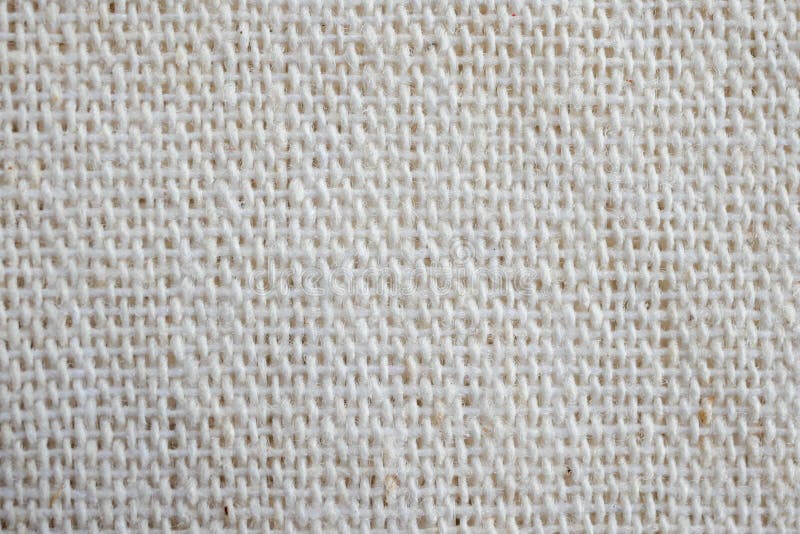 White Calico Fabric Cloth Background Texture Stock Image - Image of ...