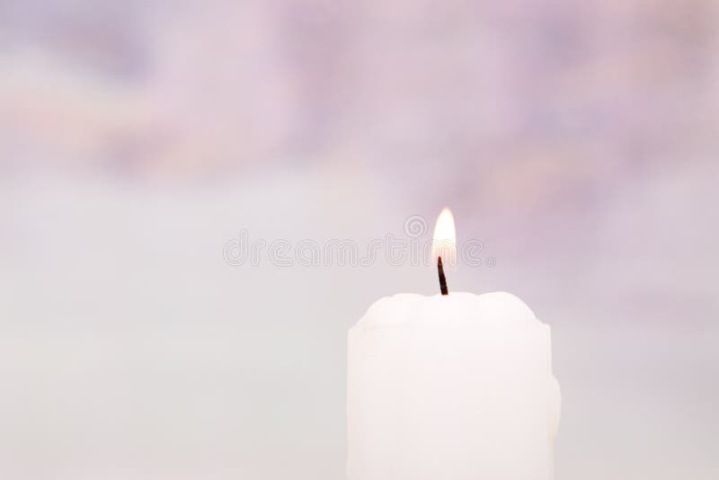 White candle stock image. Image of white, candlellight - 11793229