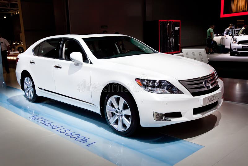 White Car Lexus is 250 F-sport Editorial Stock Image - Image of ...