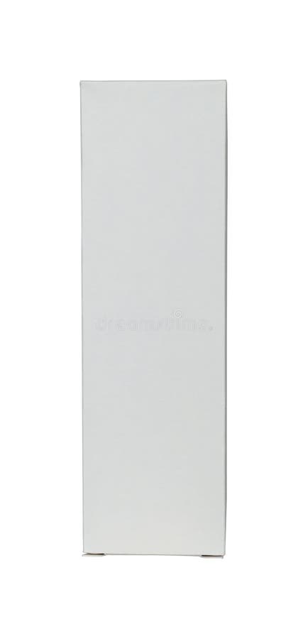 White cardboard box stock image. Image of cardboard - 272526987
