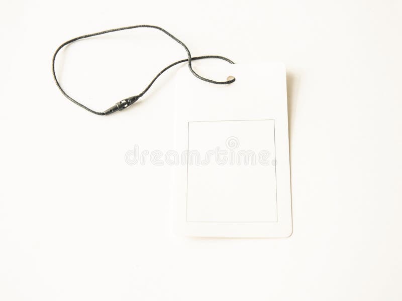White cardboard label stock photo. Image of shadow, empty - 170222012