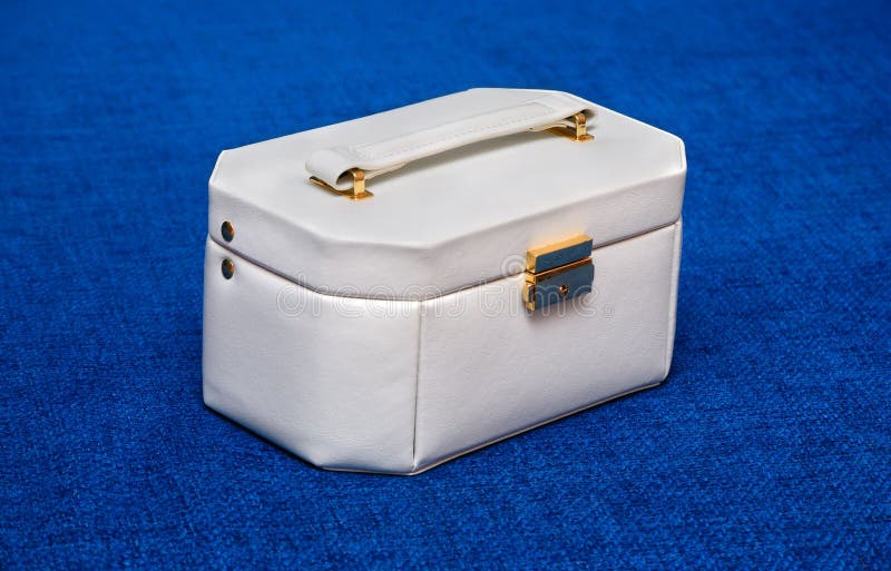 White case for jewelry stock image. Image of journey - 26323095