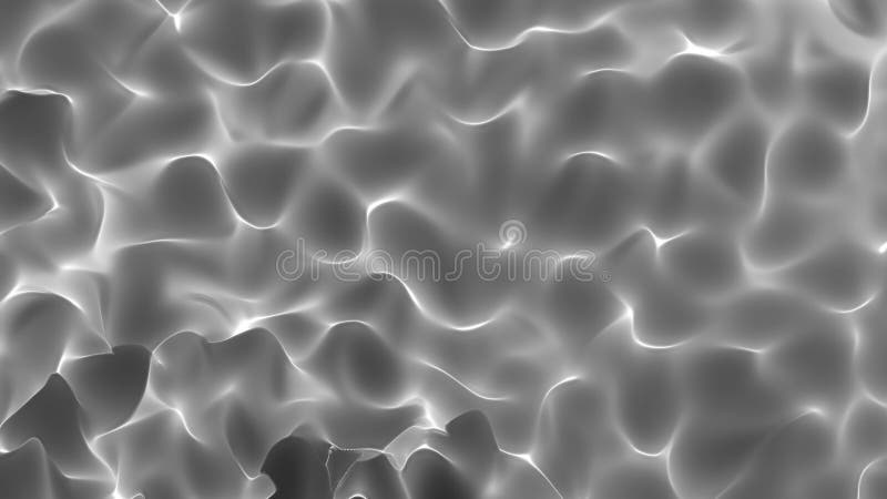 White Caustic Waves on a Black Background Stock Footage - Video of pool ...