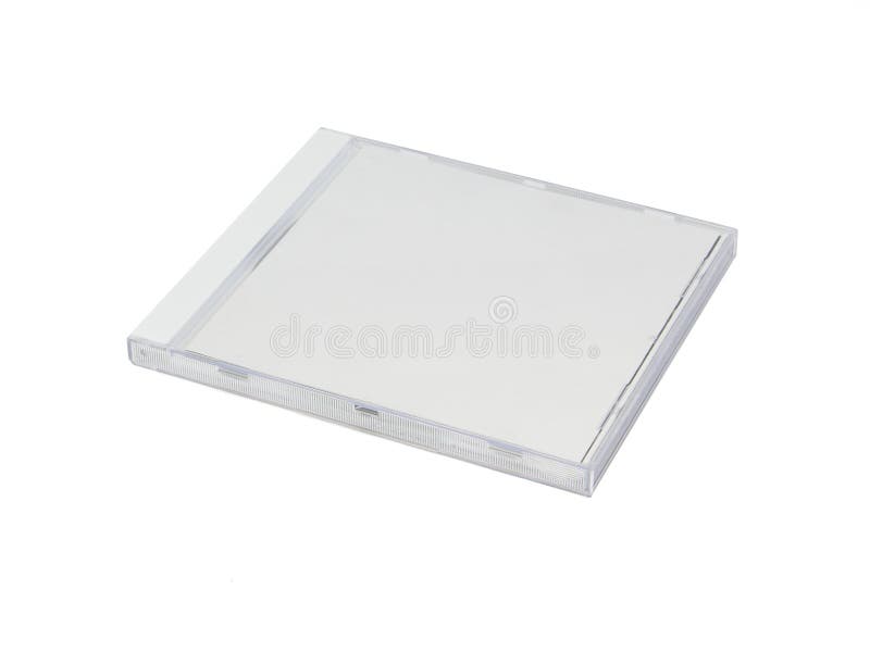White CD Case stock photo. Image of clipping, storage - 33761990