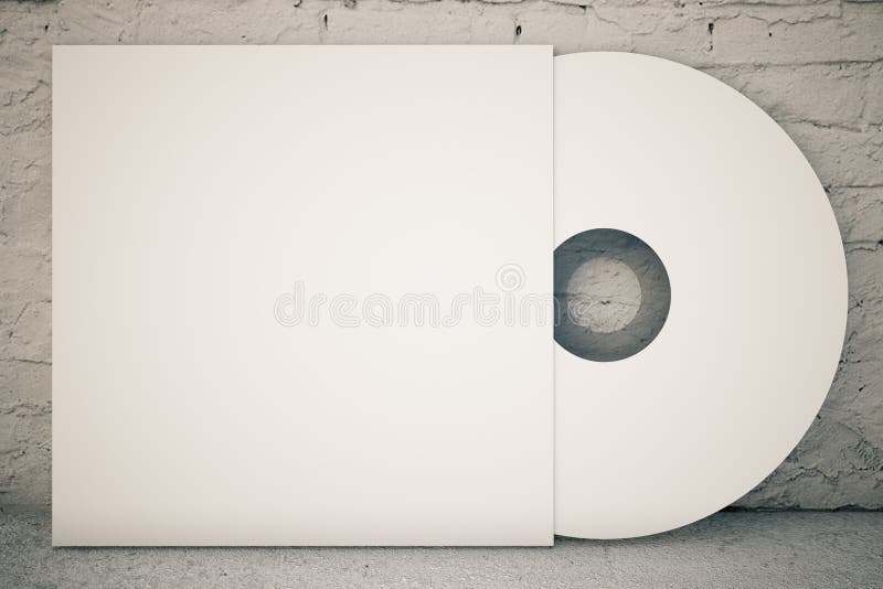 White CD disk stock illustration. Illustration of disk - 69265269