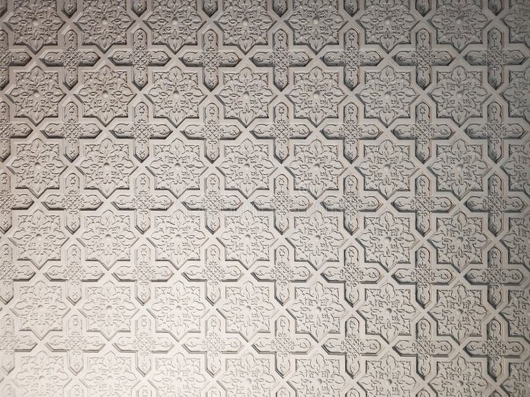 White Ceiling with Antique Patterns, Decoration Stock Photo - Image of ...