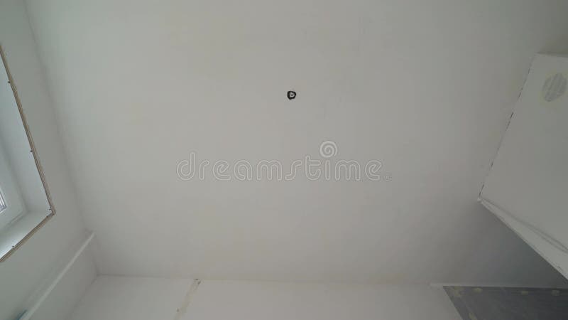 Ceiling Kitchen in Damage Caused by a Leaking Water Pipe Stock Video ...