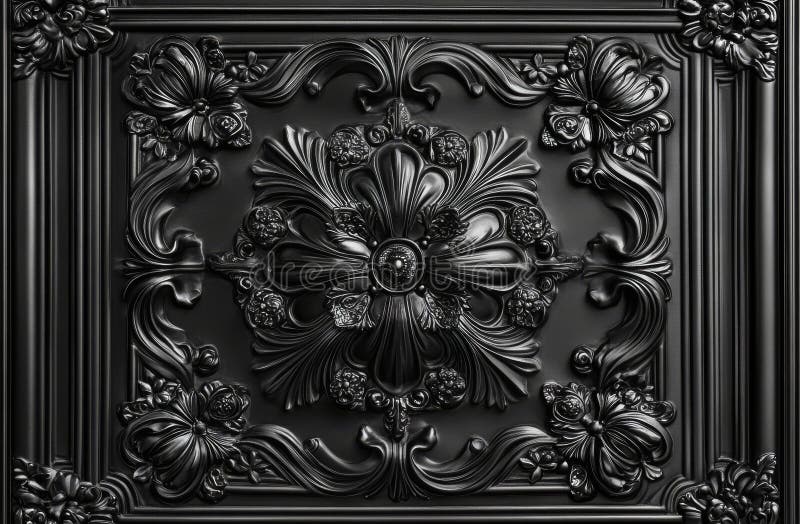 A White Ceiling in the Rococo Style, Featuring Classic Architectural ...