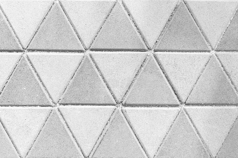 Cement Block Floor Tile with Triangular Pattern and Background Seamless ...