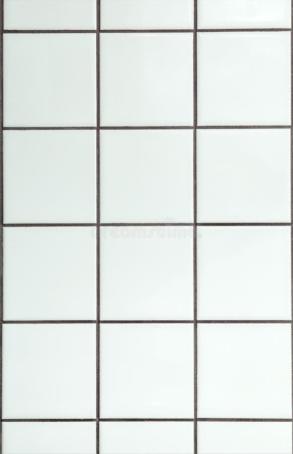 White Ceramic Bathroom Wall Tile Pattern for Background Stock Image ...