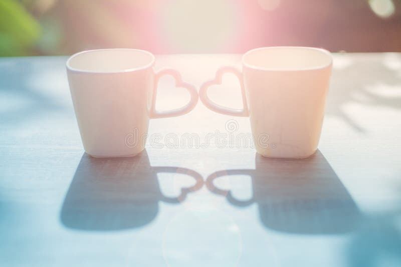 Coffee cup and love design stock photo. Image of white - 104330066