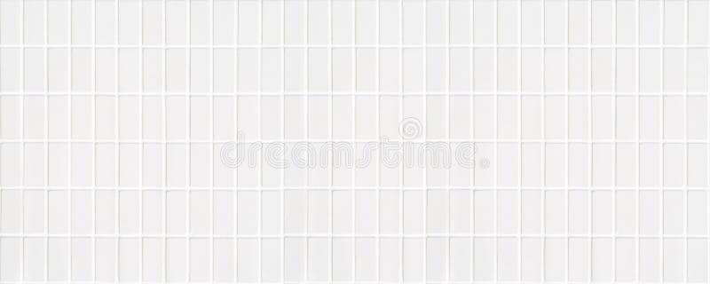 White Ceramic Tile with Very Little Rectangles in Square Form Stock ...