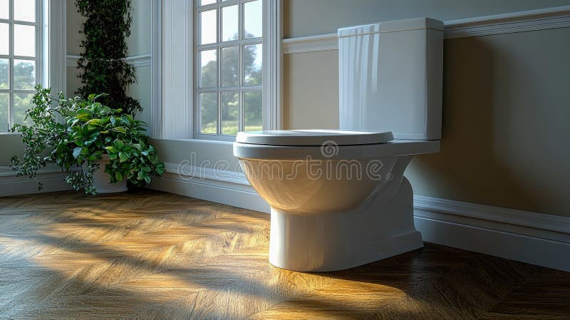 White Ceramic Wc Extended Bowl Cistern Stock Photos - Free & Royalty ...