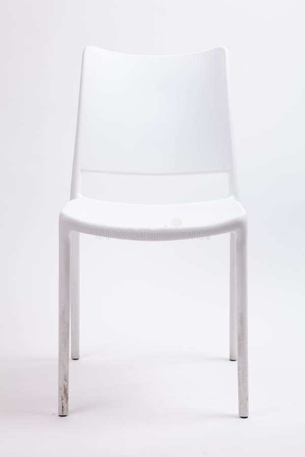 White chair stock image. Image of furniture, empty, fibre - 33320805