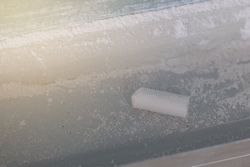 The White Chalk and the Blackboard Stock Photo - Image of abstract ...