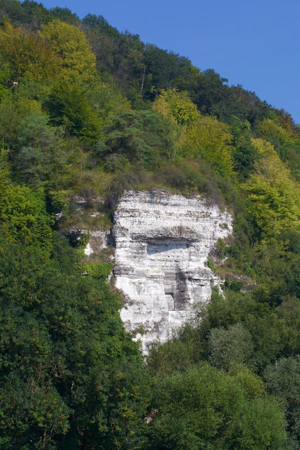 France Rouen White Chalk Limestone Cliffs 847447 Stock Photo - Image of ...
