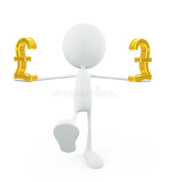 White Character with Pound Sign Stock Illustration - Illustration of ...